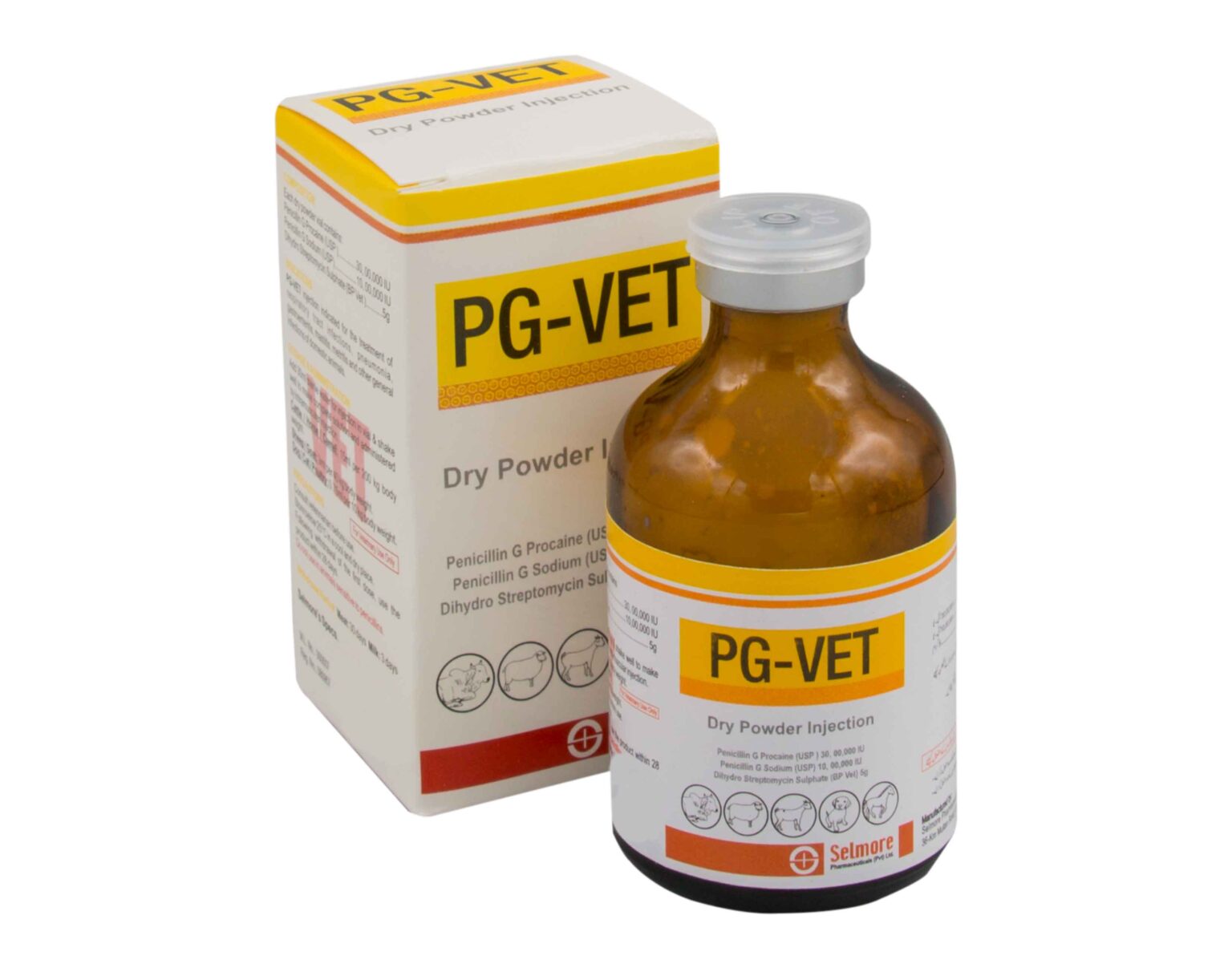 PG-Vet Injection - Selmore Pharmaceuticals